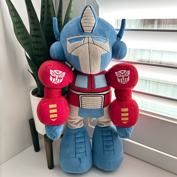 Hasbro | Toys | Transformers Optimus Prime Plush | Poshmark